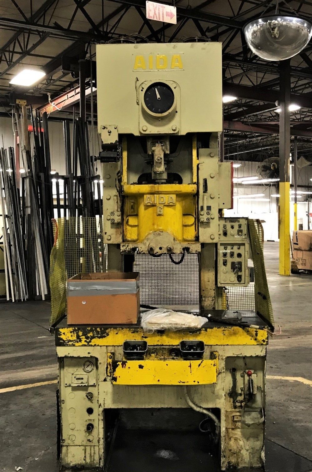 60 Ton Capacity Aida Gap Frame Press For Sale - Used | Call 616-200 ...